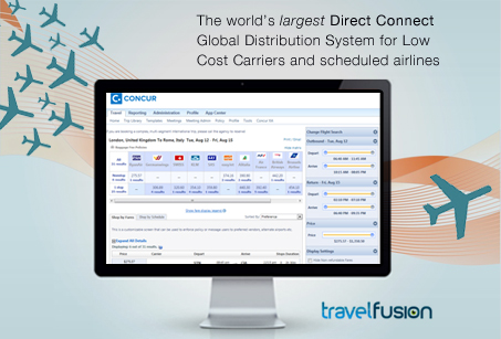 Travelfusion - LCC Bookings - SAP Concur App Center