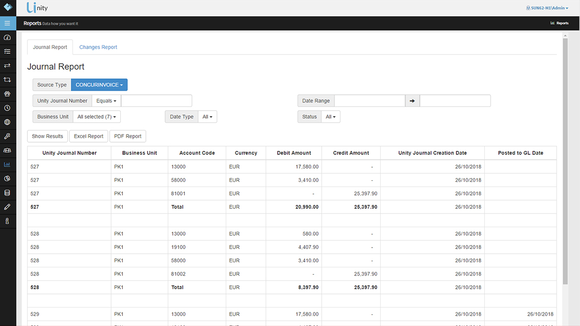 ourshared Data - Invoice - SAP Concur App Center
